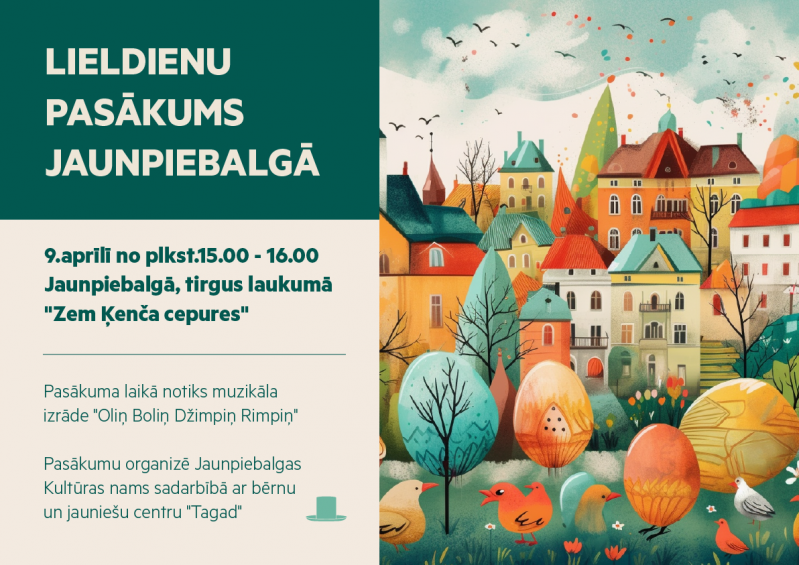 Lieldienu pasākums Jaunpiebalgā - Jaunpiebalgas apvienības pārvalde
